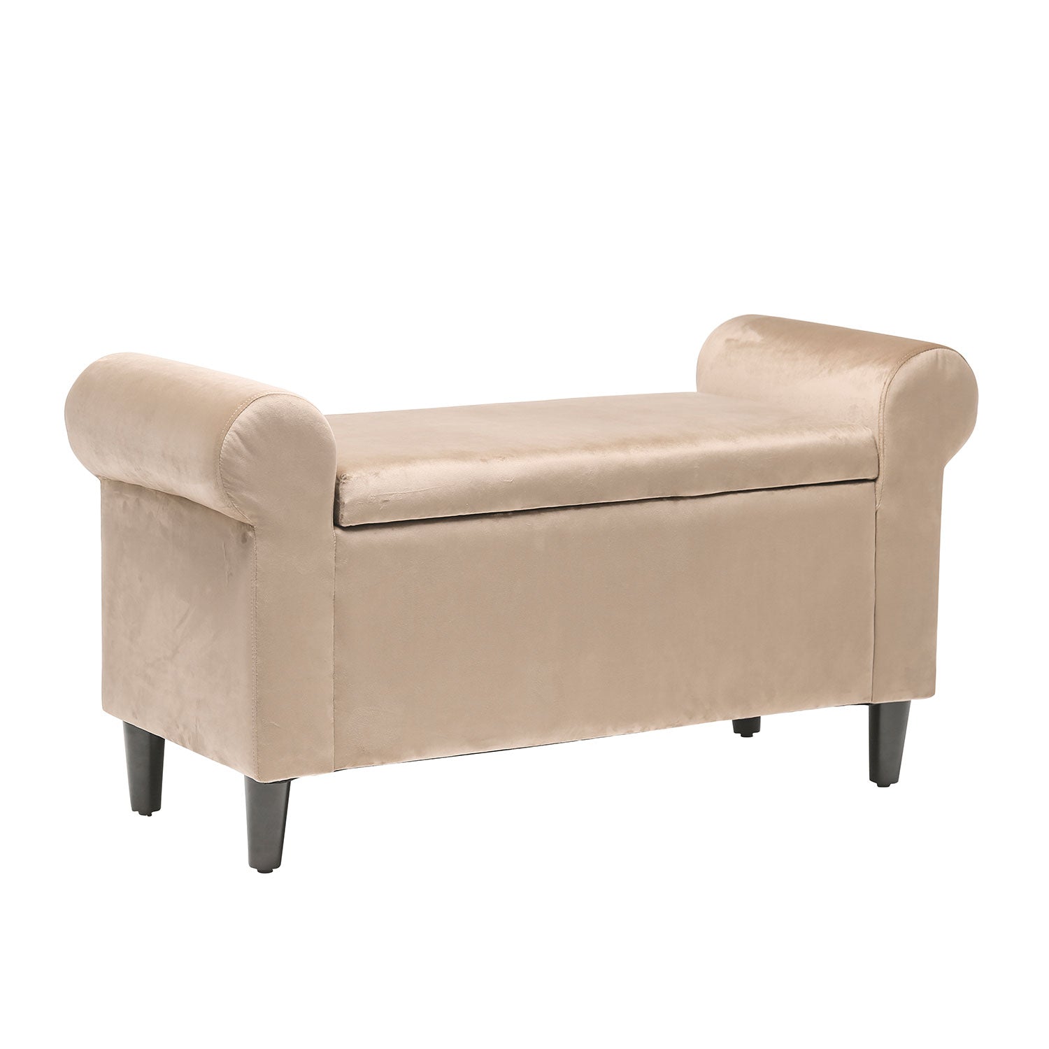 Highgrove Velvet Ottoman Bench | Lavishway UK