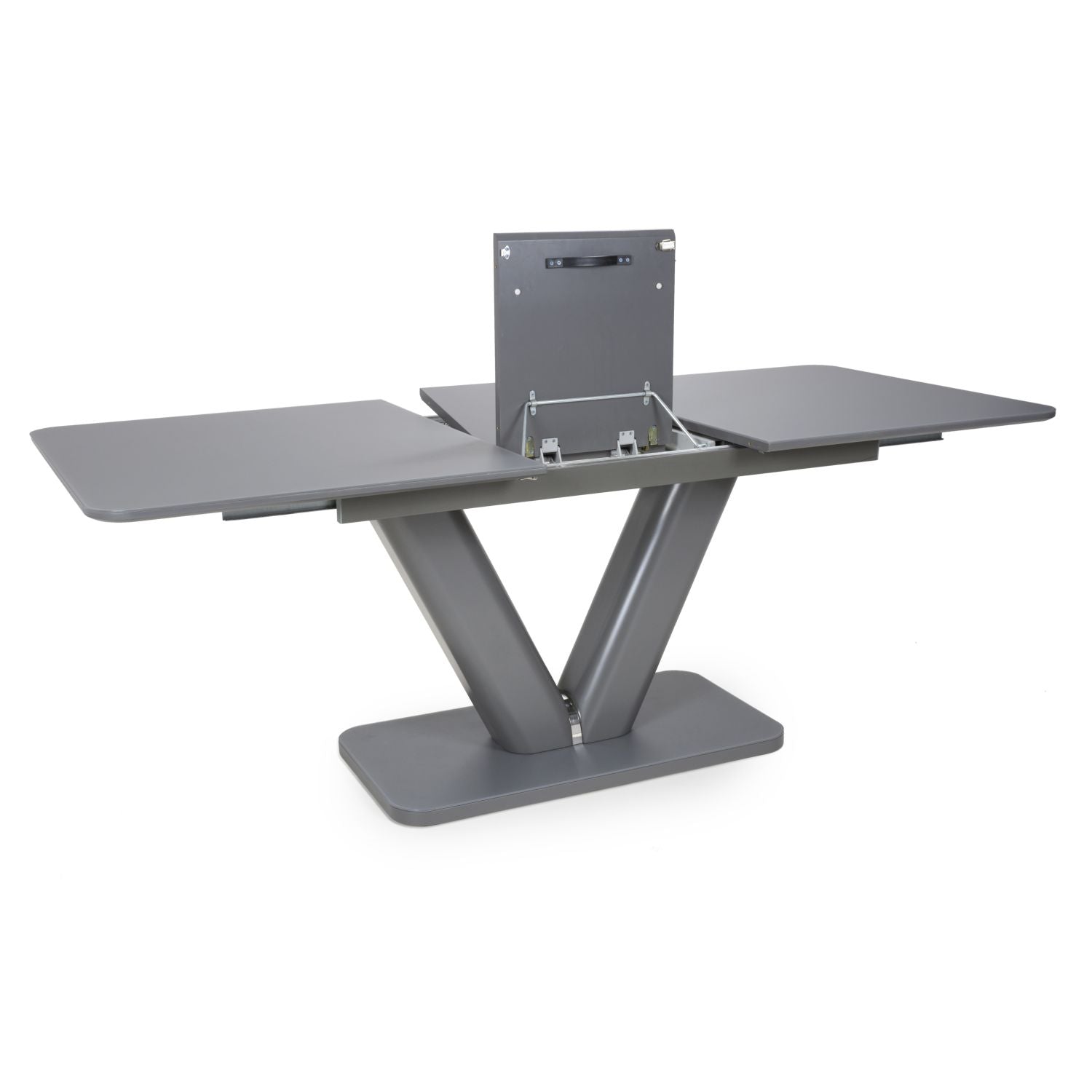 Venus Glass Top Extendable Dining Table | Lavishway UK