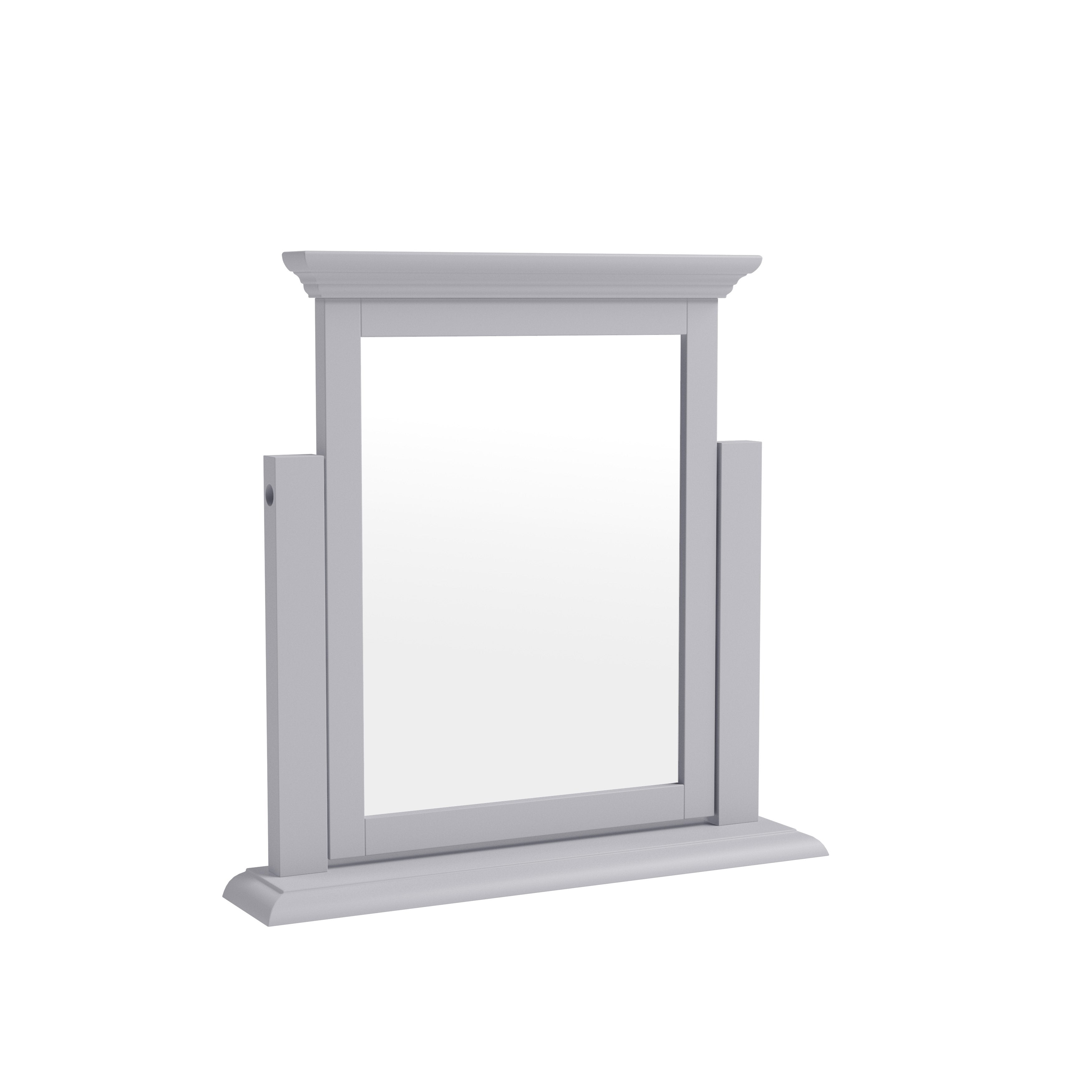 Bolton Grey Trinket Dressing Table Mirror | Lavishway UK