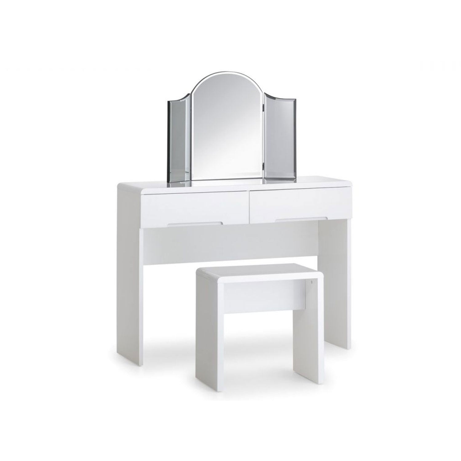Canto Curved Dressing Table Mirror | Lavishway UK