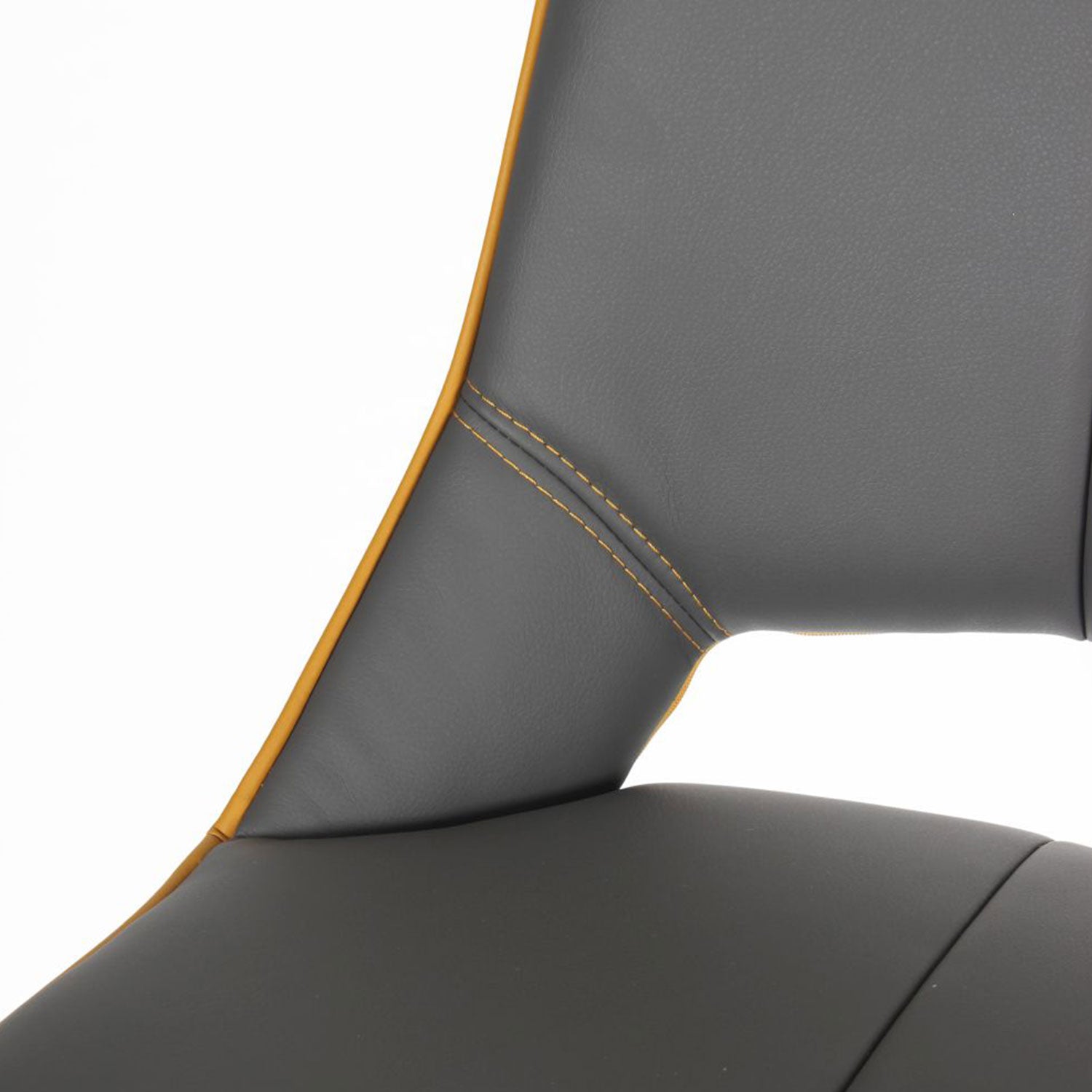 Mako Swivel Faux Leather Bar Chair | Lavishway UK