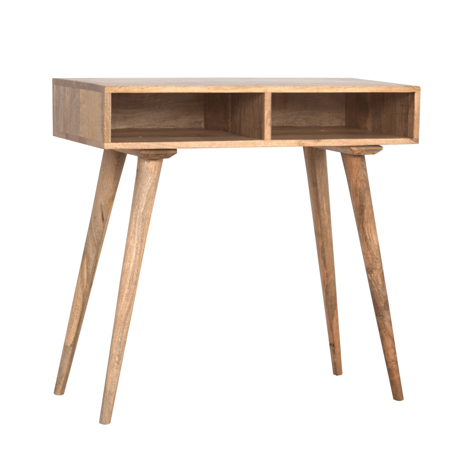 Nordic Vintage Open Shelf Writing Desk | Lavishway UK