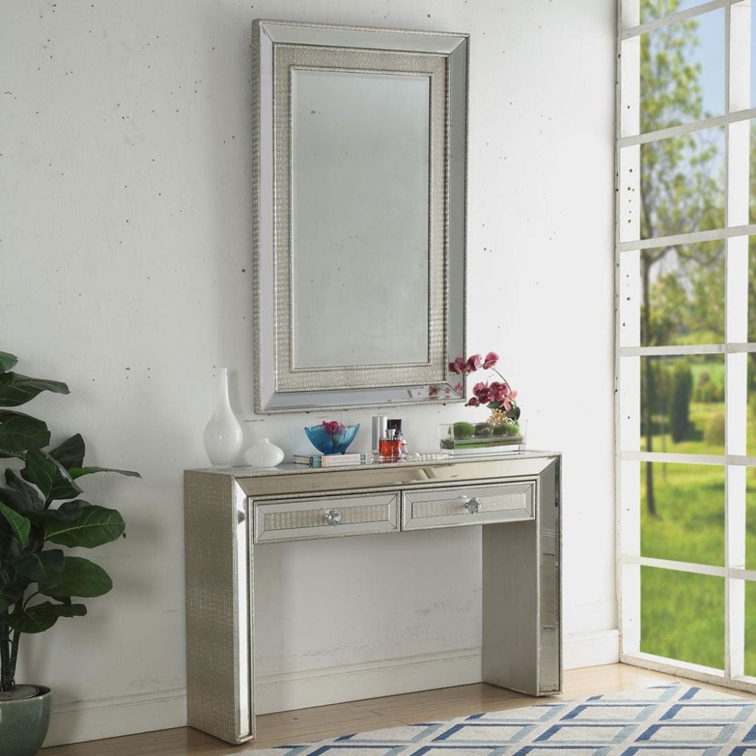 Sofia Decorative Wall Mirror & Console Table | Lavishway UK