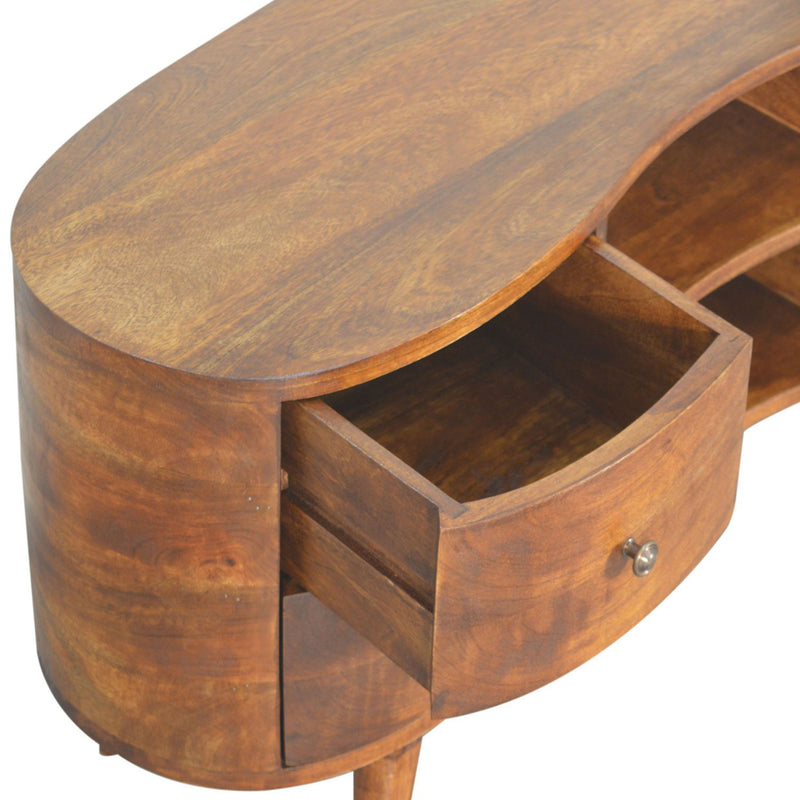 Williston Unique Curved Media Unit | Lavishway UK